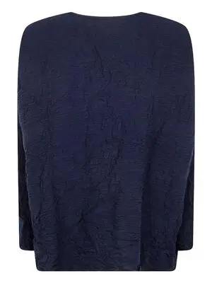 DANIELA GREGIS Round Neck Classic Shirt - Black