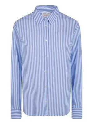 MC2 SAINT BARTH Meredith Cotton Shirt - Blue