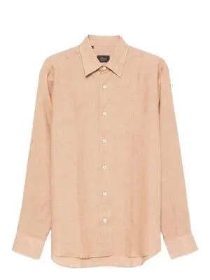 Brioni Linen Shirt - Beige