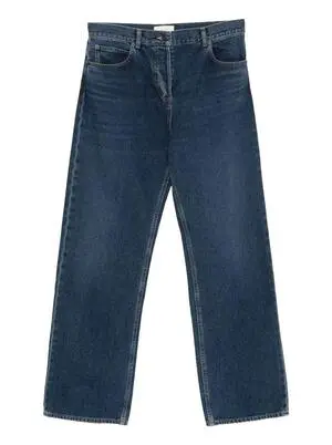 THE ROW Finbar Denim Cotton Jeans Blue