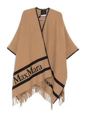 Max Mara Wool Cape - Beige