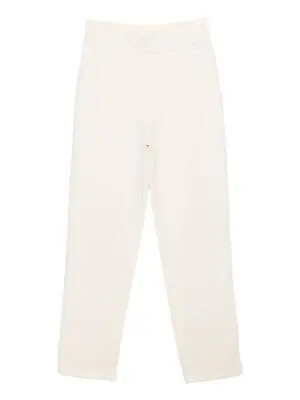 Emporio Armani Cotton Trousers Beige