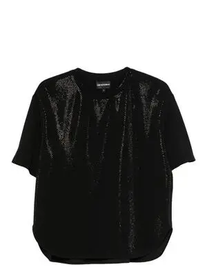 Emporio Armani Crewneck Jumper - Black