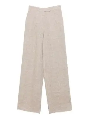Emporio Armani Linen Trousers - Beige