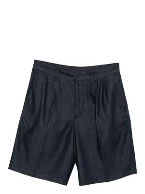 Emporio Armani Denim Bermuda Shorts - Blue