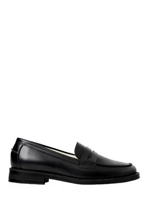 DUKE + DEXTER Wilde Penny Loafer - Black