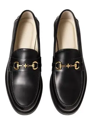 DUKE + DEXTER Wilde Plus Bit Loafer Black