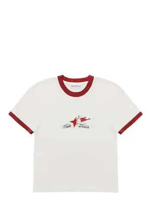 DUKE + DEXTER Duke + Dexter Vintage Ringer Baby Tee