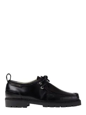 DUKE + DEXTER Duke + Dexter Moby Lace-Up Leather Boots Black