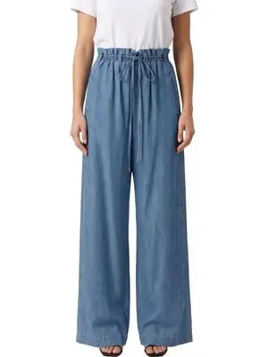 TELA Wide Leg Pants - Blue