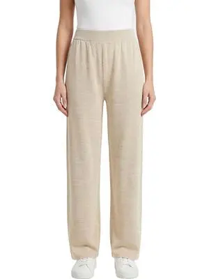 Fabiana Filippi Cotton Blend Straight Trousers - White