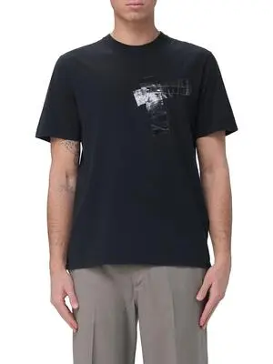 MAISON MARGIELA Printed Cotton T-shirt Black