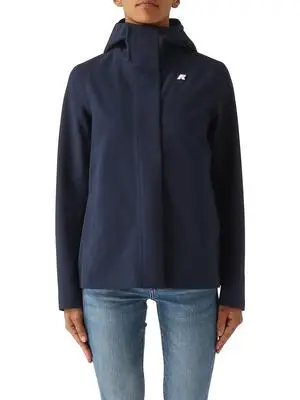 K-WAY Madalina Bonded Jersey Jacket - Blue