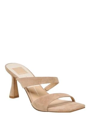 Dolce Vita Icelyn Suede Slide Sandal Camel Suede