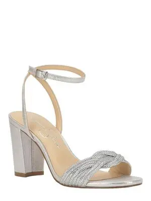 Jessica Simpson Siena High-Heel Sandal Silver