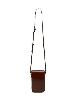 FOREVER & ALWAYS SHOES Leather Mini Crossbody Bag
