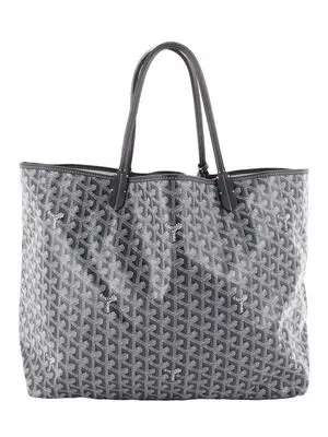 Goyard Saint Louis Tote Coated Canvas Gm - Grey