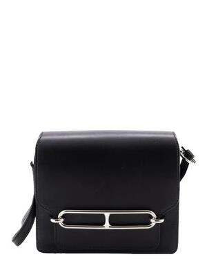 Hermès Roulis Bag Evergrain 18 Black