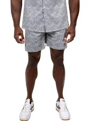 MACEOO Martyr 0337 Knit Drawstring Shorts - Grey