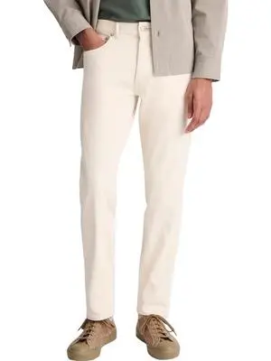 Madewell Relaxed Tapered Selvedge Jeans - Ecru