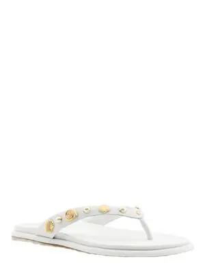 Sperry Isla Embellished Thong Sandal Other White
