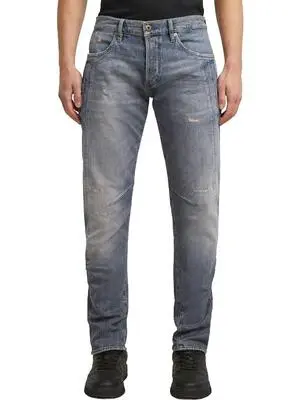 G-star Raw Contour 3D Regular Fit Jeans Worn In Electric Blue Restored