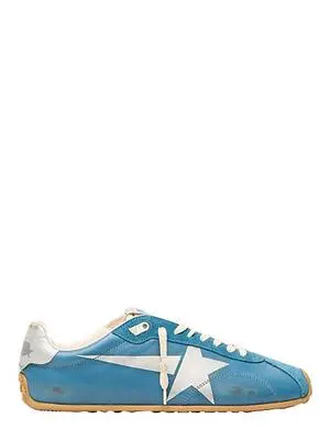 GOLDEN GOOSE Marathon Speed 50962 Leather Trainers - Blue