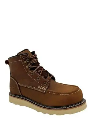 ADTEC Legacy Pro 6" Moc-toe Boots - Brown