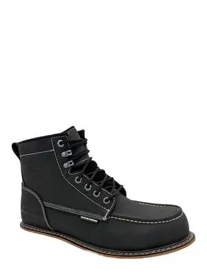 ADTEC 6" Moc-toe Work & Riding Boot - Black