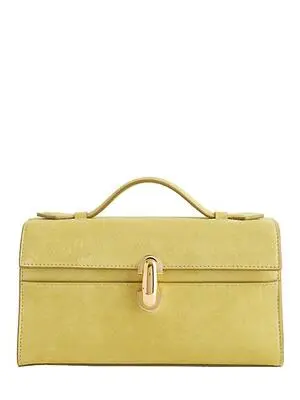 Savette Symmetry Pochette Top-Handle Bag Chartreuse
