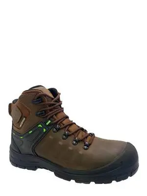 ADTEC 6" Waterproof Work Boot Composite Toe - Dark Brown