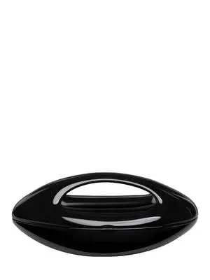 Alaïa Sculptural Clutch Bag Brown