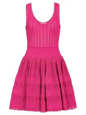 Alaïa Crinoline Mini Dress - Red