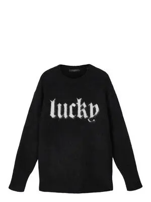 ALLSAINTS Brushed Lucky Pullover Sweater - Black