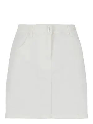 GIVENCHY A-Line Denim Skirt