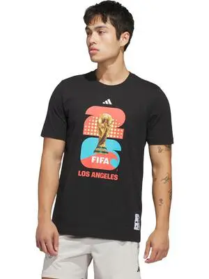 Adidas Fifa World Cup 26™ Host City Los Angeles Graphic T-shirt - Black