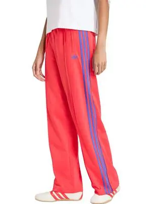 Adidas Firebird Loose Track Pants - Semi Lucid Red / Blue