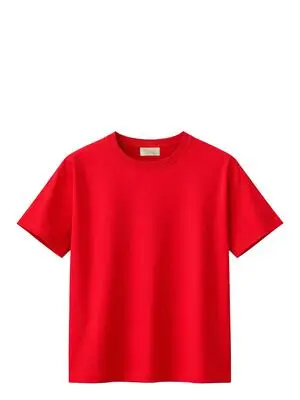 WAKAKUU Elsy Cotton T-shirt - Red
