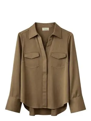 WAKAKUU Blouse Maria - Mocca