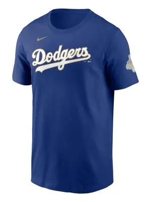 Nike Clayton Kershaw Los Angeles Dodgers 2025 World Series Champion Gold Series Mlb T-shirt - Blue