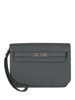 Hermès Kelly Depeches 25 Leather Handbag - Gray