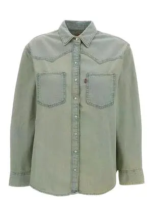 LEVI'S Teodora Chest-pocket Shirt - Blue