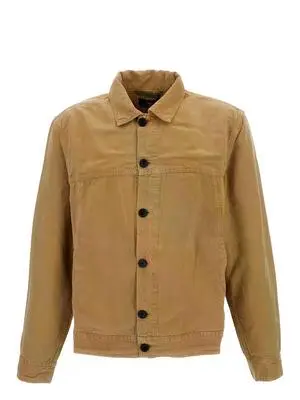 Paul Smith Paul Smith Rider Button-Up Shirt Jacket Neutrals