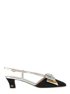 Valentino Garavani Pumps With Bow Detailing - Black