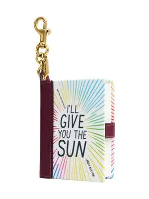 COACH I'll Give You The Sun Micro Book Bag Charm Brass/multi