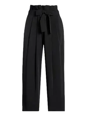 TRUSSARDI Wide-leg Pleated Pants - Black