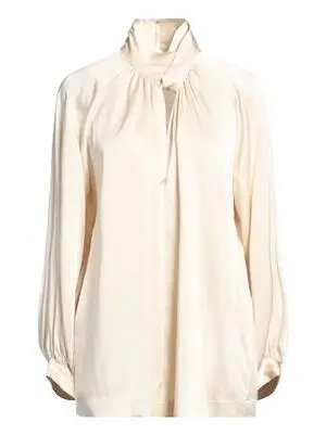 SEMICOUTURE Top In Acetate And Viscose - White
