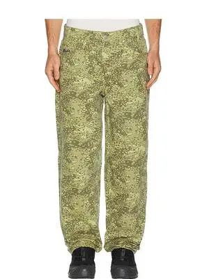 HUF Cromer Camo Pant - Green