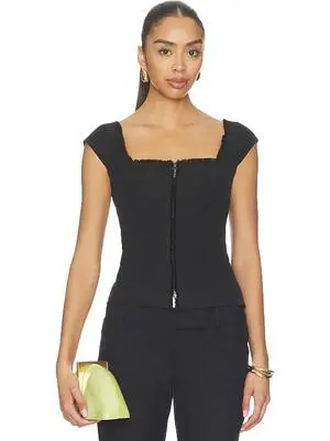 Cult Gaia Celestia Top - Black