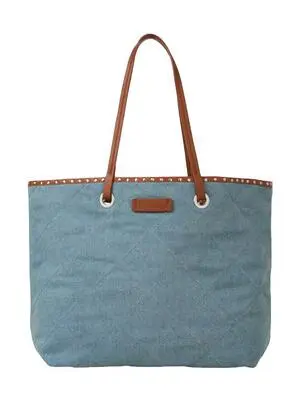 URBAN ORIGINALS Diamond-stitched Tote - Denim